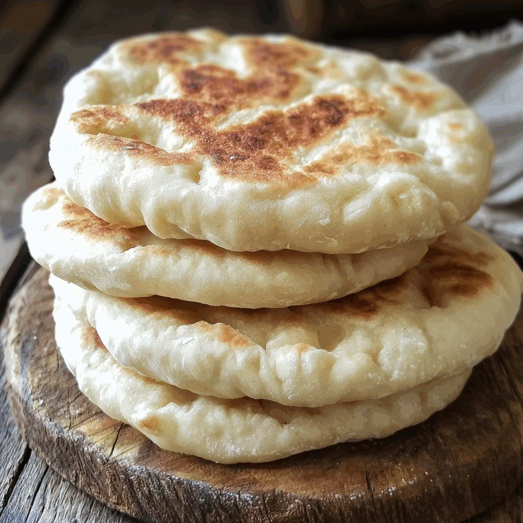 Soft & Fluffy Pita Breads Recipe