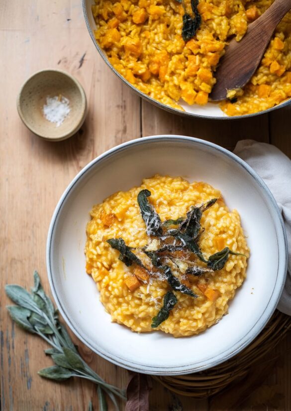 Pumpkin And Sage Risotto Recipe